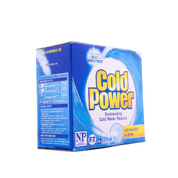 Cold Power Advanced Clean Laundry Powder 1Kg - 12 Pack | eBay