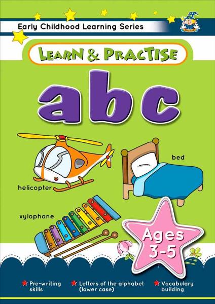 Learn & Practice Workbook ABC Ages 3 - 5 - MNB Variety Imports