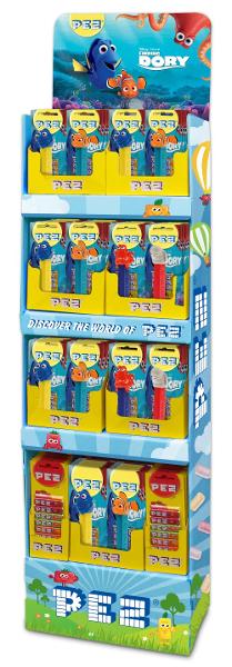 Pez Stand 7x Assorted Varieties + 2 Refills - MNB Variety Imports