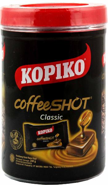 Kopiko Coffee Candy Jar 240gr
