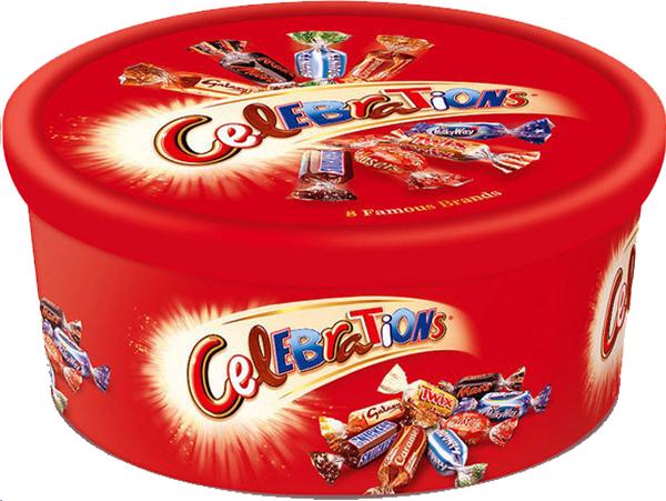 Mars Celebrations Chocolate Gift Tub 692g - MNB Variety Imports