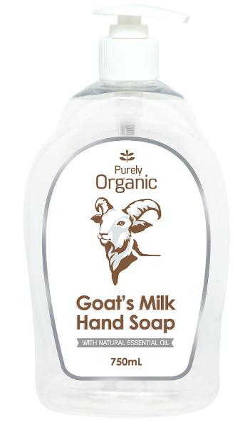 Naturally Organic Goat's Milk Hand Soap 750mL - MNB Variety Imports