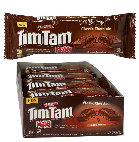 Maxi Biscuit Chocolate 16g - MNB Variety Imports