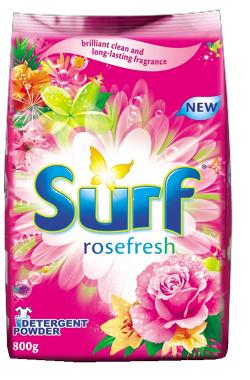 Surf Laundry Detergent Laundry Powder Rose Fresh 800g - MNB Variety Imports
